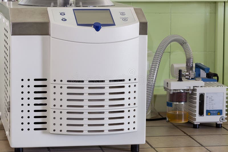 Elektronische Schalen Voor Laboratorium Stock Afbeelding - Image of ...