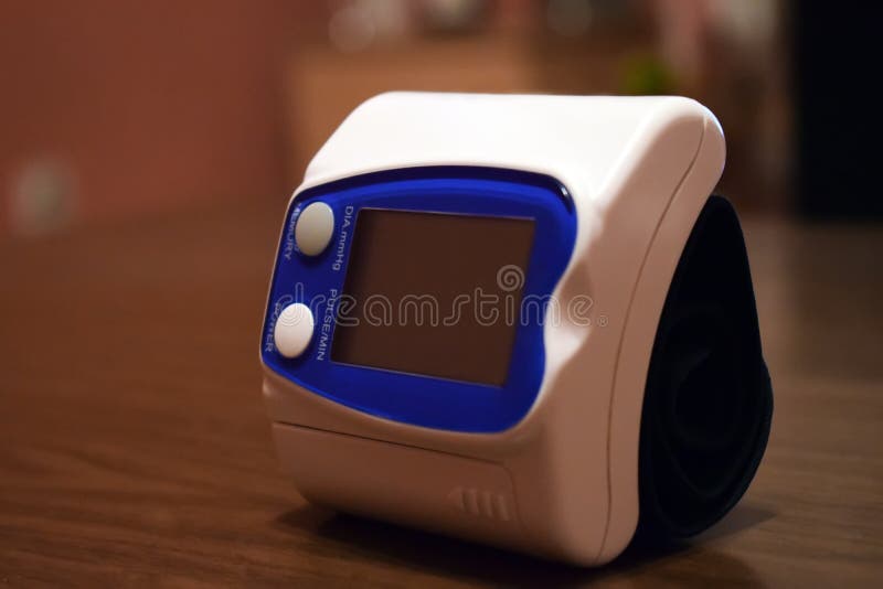 Apparatus for Measuring Blood Pressure Stock Image - Image of patient ...