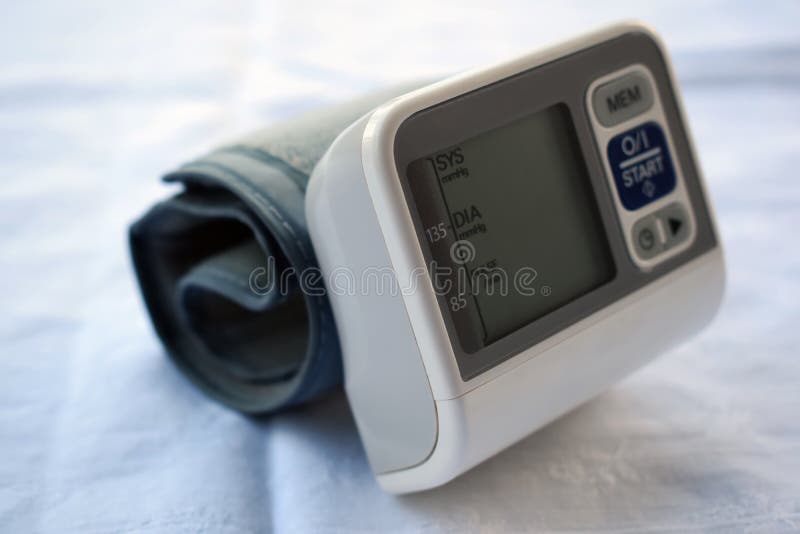 Apparatus for Measuring Blood Pressure Stock Photo - Image of blood ...