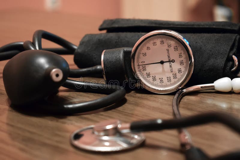 Apparatus for Measuring Blood Pressure Stock Photo - Image of ...