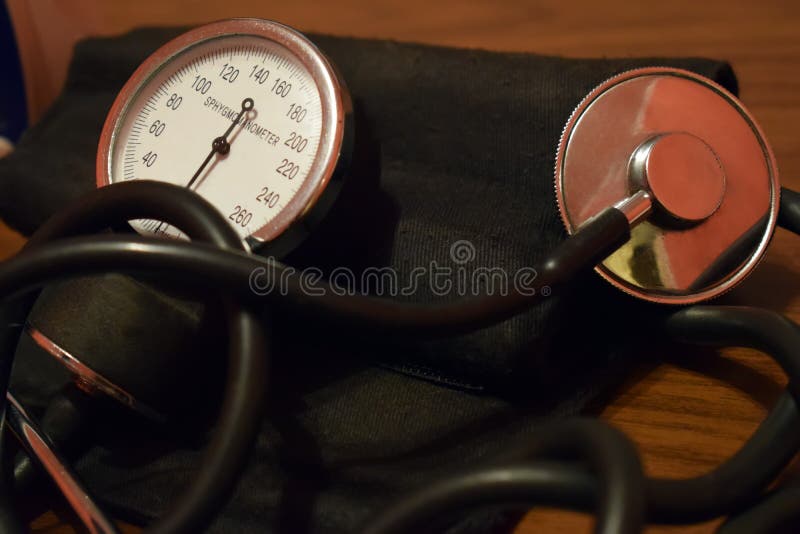 Apparatus for Measuring Blood Pressure Stock Image - Image of measuring ...