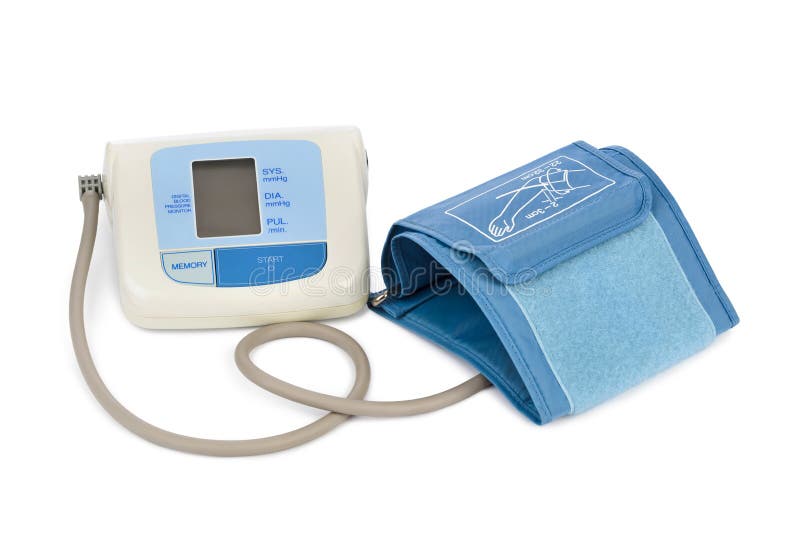 Apparatus for Measuring Blood Pressure Stock Photo - Image of hospital ...