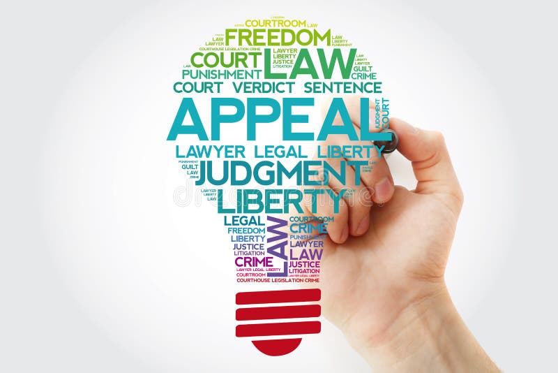 Appeal Bulb Word Cloud Collage with Marker, Concept Background Stock ...