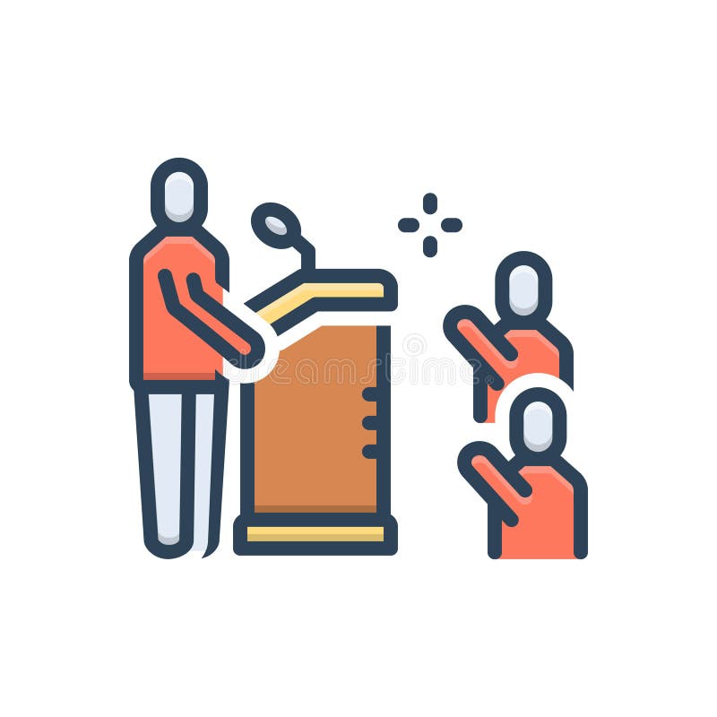 Color Illustration Icon for Appeal, Request and Pray Stock Vector ...