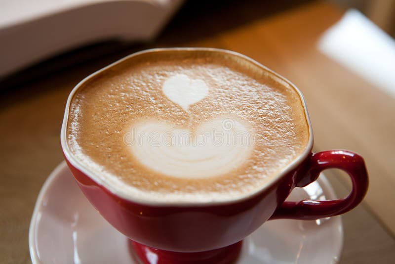 The Appearance of a Beautiful Coffee Mug Stock Photo - Image of ...