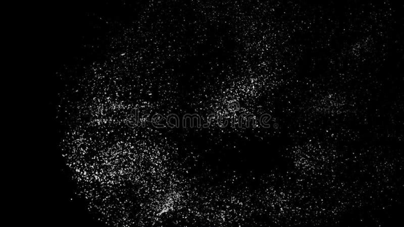 Combined Appearance of Microparticles in the Form of Dust on a Black ...