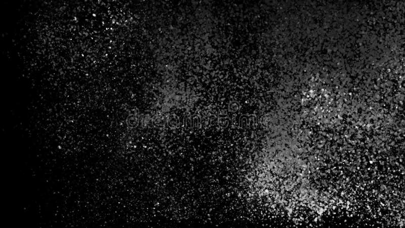 Combined Appearance of Microparticles in the Form of Dust on a Black ...