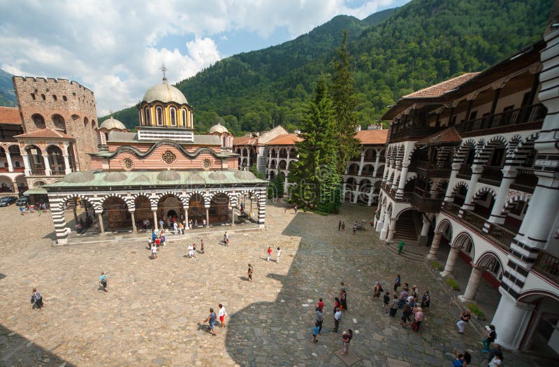 Appearance of a Monastic Belfry Monastery, Bulgaria Editorial Stock ...
