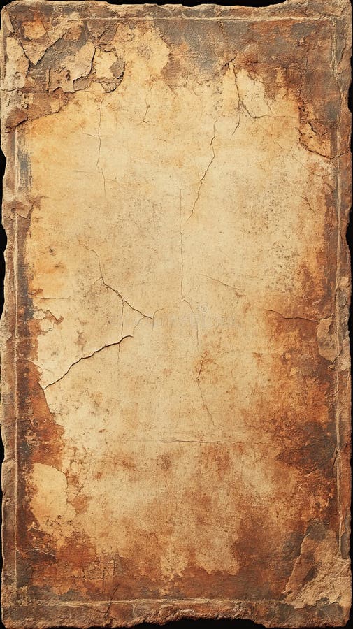 The Appearance of Old Paper that is Cracked and Worn Generates a ...