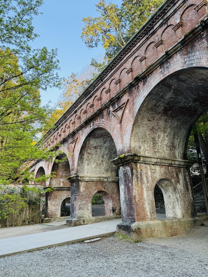 The Appearance of a Retro Stone Bridge Stock Photo - Image of bridge ...