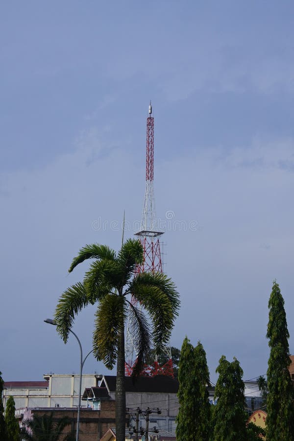 Appearance of Trees and Network Transmitter Towers in the City Center ...
