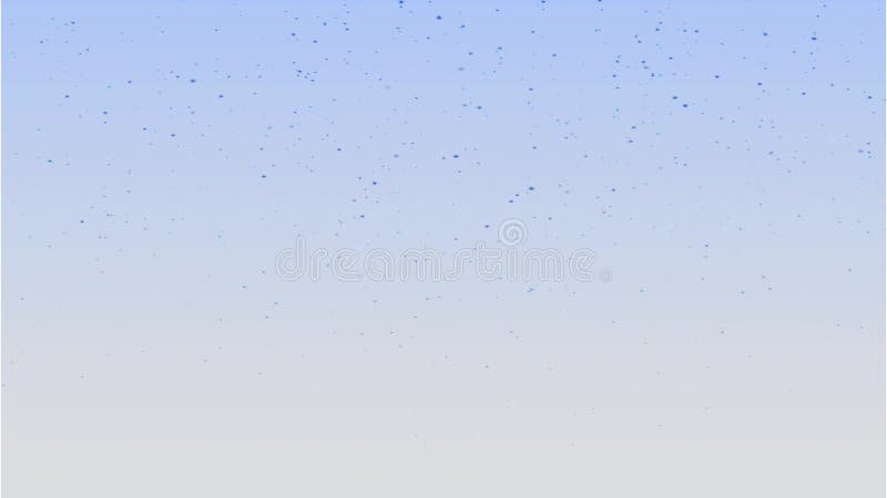 Appearing and Falling Small Dust Particles on a Light Blue Background ...
