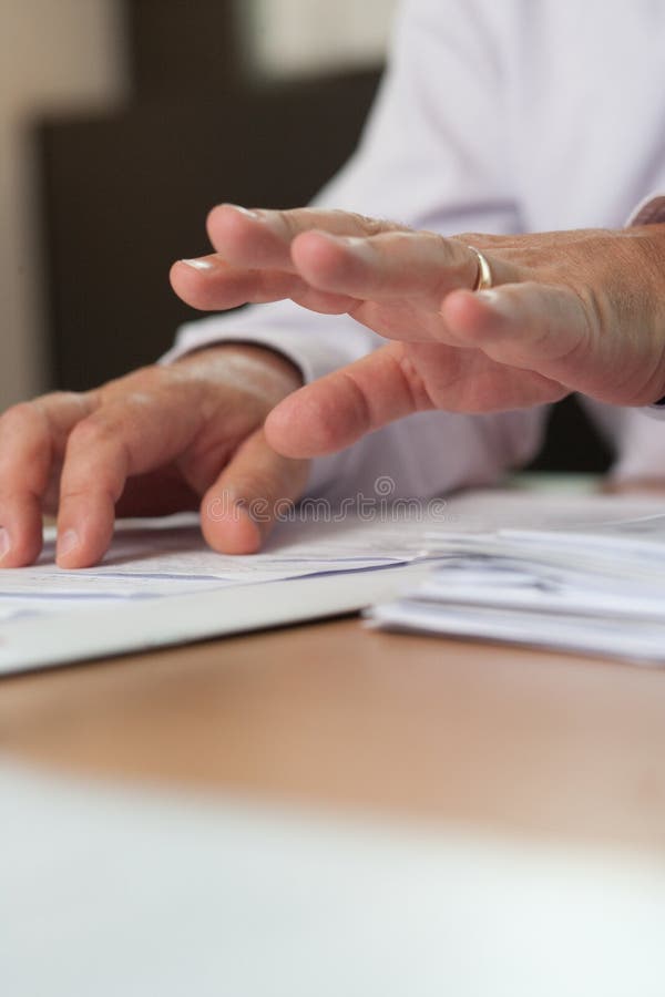 Appeasing hand stock photo. Image of paper, business - 14663868