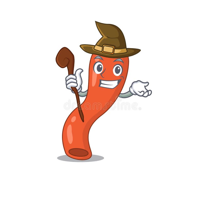 Funny Appendix Cartoon Design with Tongue Out Face Stock Vector ...