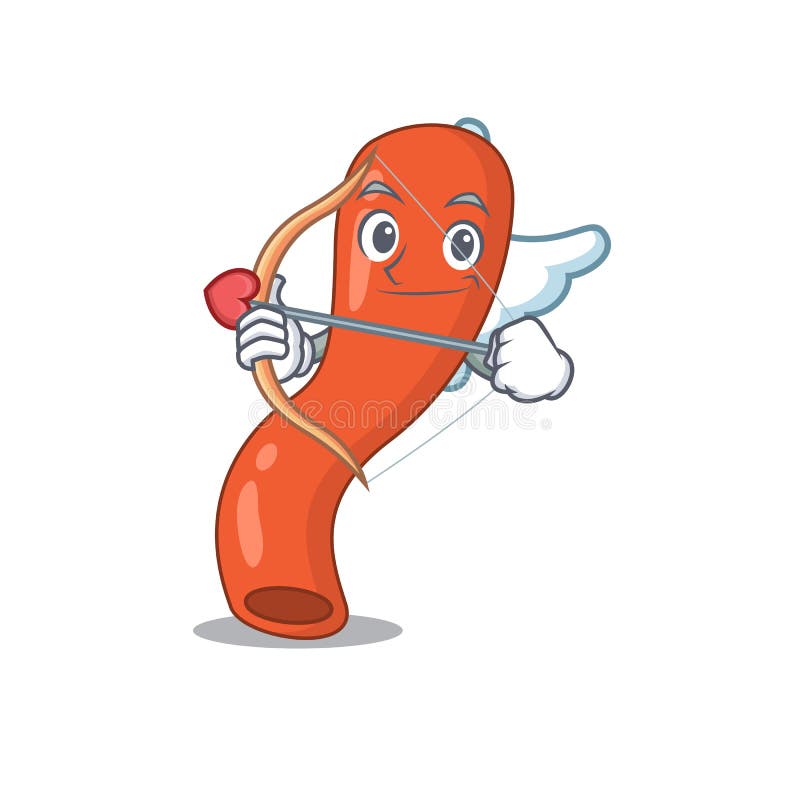 Appendix in Sweet Romantic Cupid Cartoon Drawing with Arrow Stock ... Appendix in Sweet Romantic Cupid Cartoon Drawing with Arrow Stock ...
