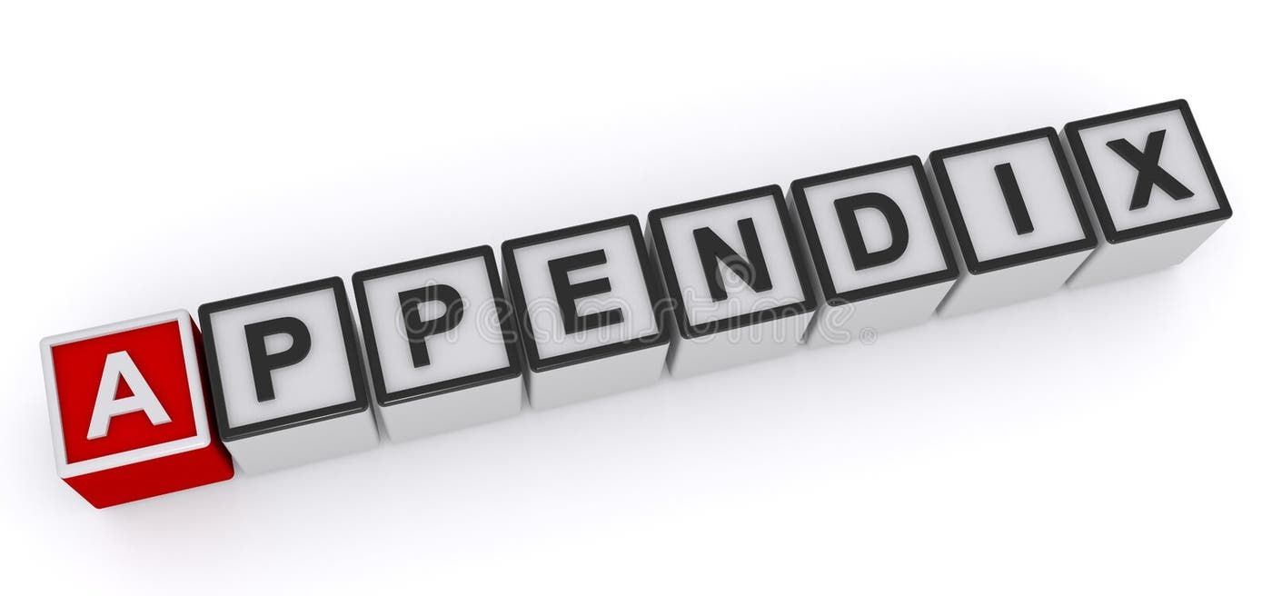 Appendix Word Stock Illustrations – 48 Appendix Word Stock ...