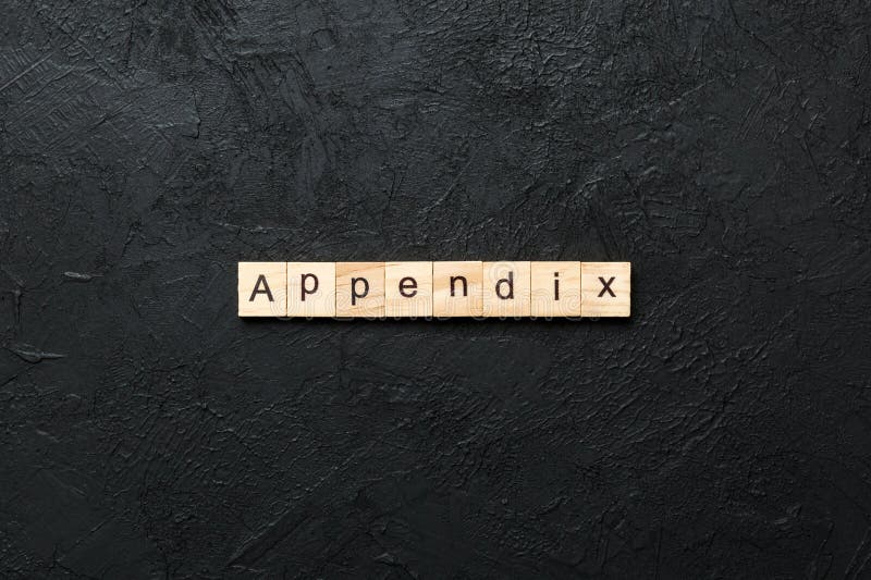 173 Appendix Word Stock Photos - Free & Royalty-Free Stock Photos from ...
