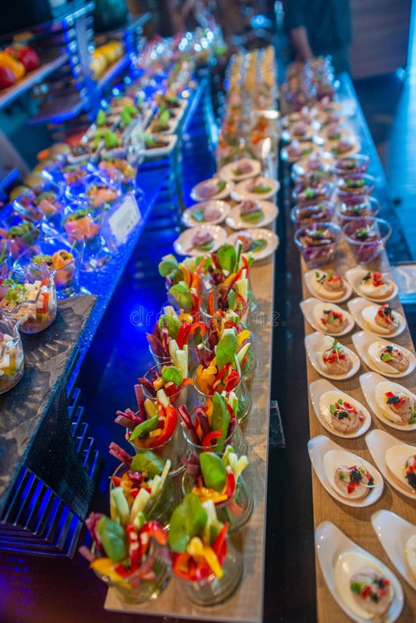 Appetite Short Eats Assortiment on the Table at the Buffet Stock Photo ...