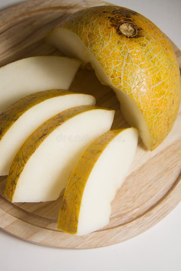 Appetite yellow melon stock photo. Image of fruity, rockmelon - 59130784