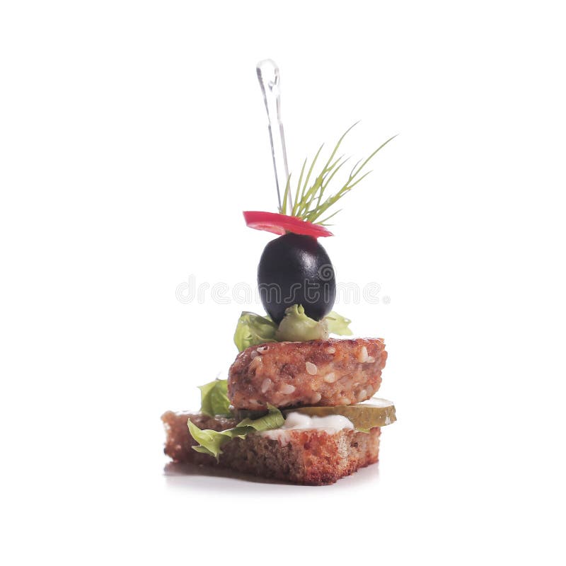 Appetizer stock image. Image of catering, appetizer, meat - 73798027