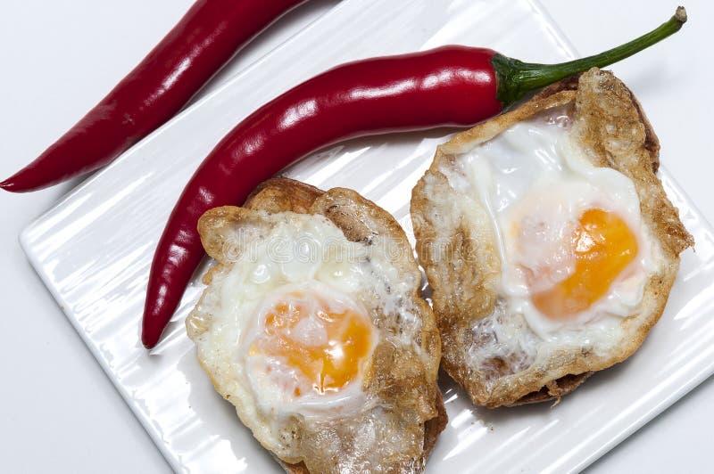 Appetizer of Fried Quail Egg Stock Image - Image of gastronomy, diet ...