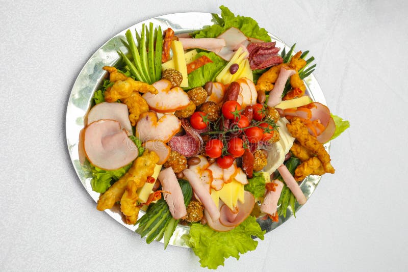 Appetizer platter stock photo. Image of plate, platter - 55172122