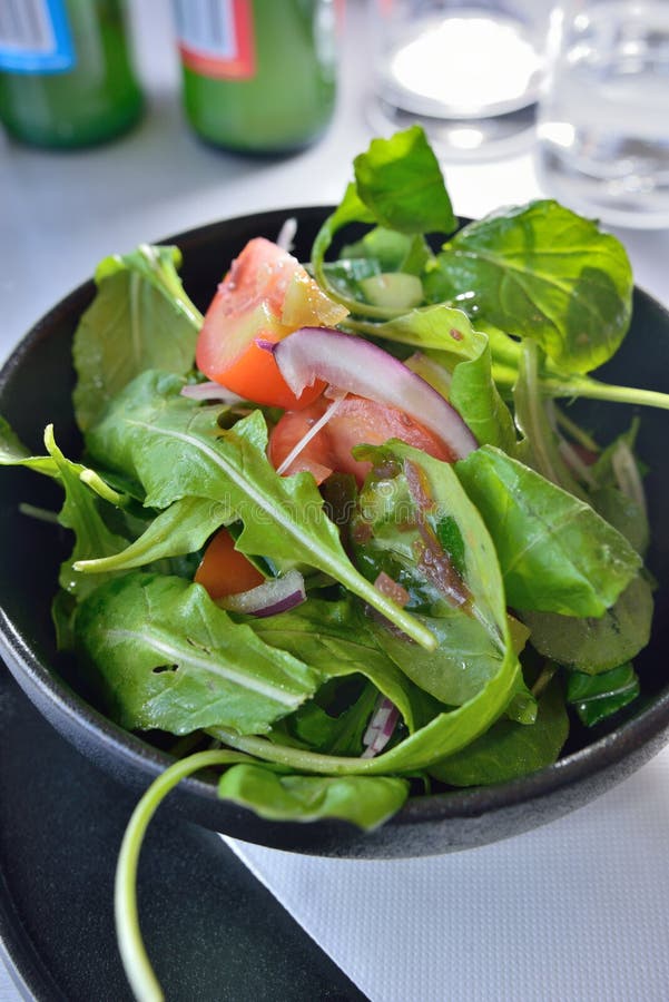 Rocket veggie salad stock image. Image of rocket, salad - 102981225