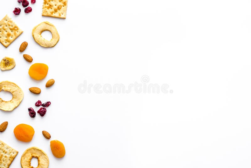 Appetizer Snacks for Company - Nuts, Dried Fruits Top View Stock Image ...