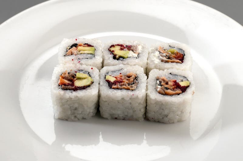 Appetizer sushi stock photo. Image of tasty, rice, asian - 18996420