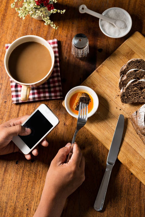 Appetizer stock image. Image of coffee, pepper, cellphone - 41109331
