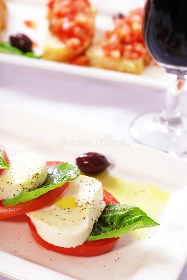 Appetizers stock image. Image of dining, appetizer, white - 11005459