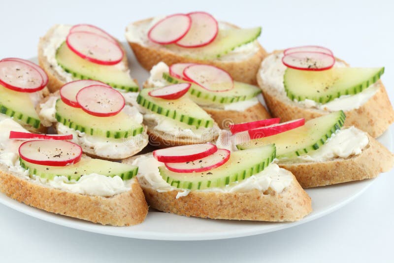 Appetizers stock image. Image of delicious, gourmet, open - 14090367