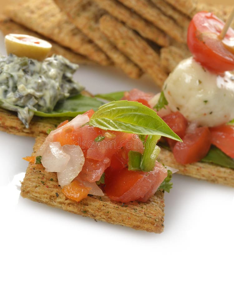 Appetizers stock photo. Image of cheese, leaf, herbs - 26896346