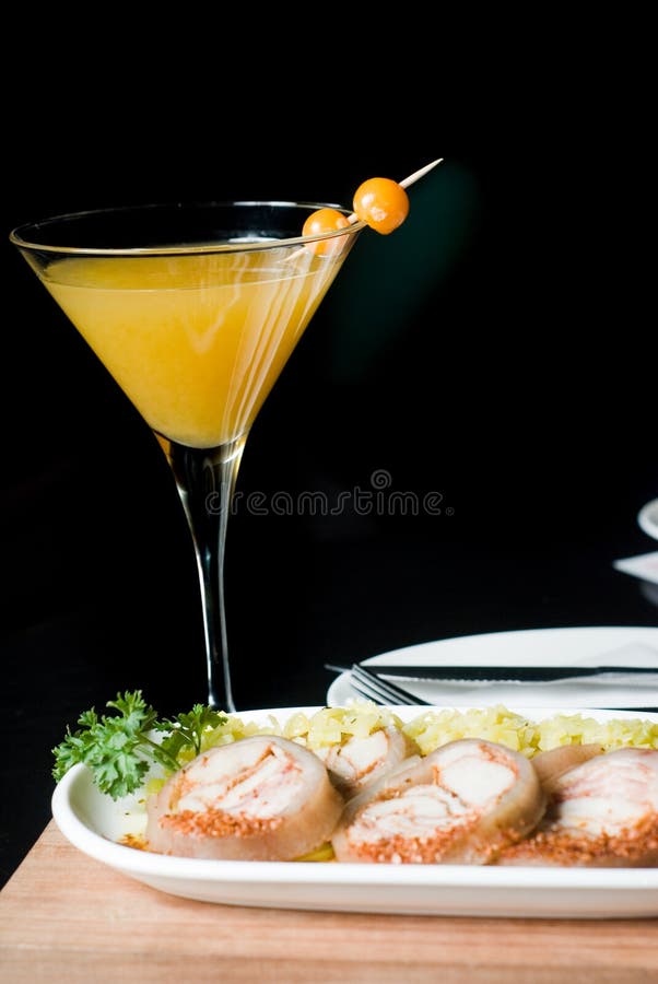 Appetizers and Cocktail stock image. Image of martini - 26133383