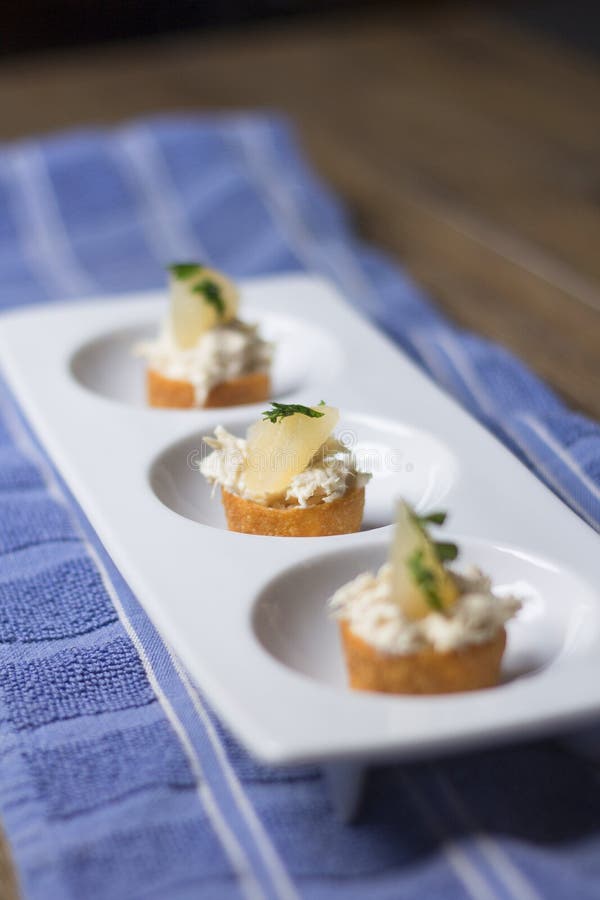 Appetizers stock image. Image of little, table, white - 59781353