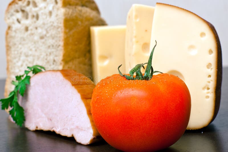 Appetizing food stock image. Image of close, still, cheese - 12397695