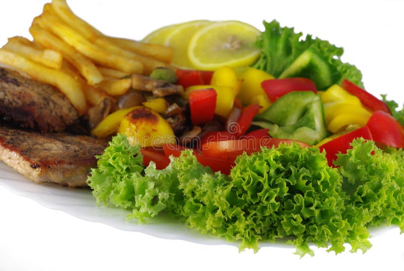Appetizing food stock image. Image of isolate, meat, french - 5613581 Appetizing food stock image. Image of isolate, meat, french - 5613581