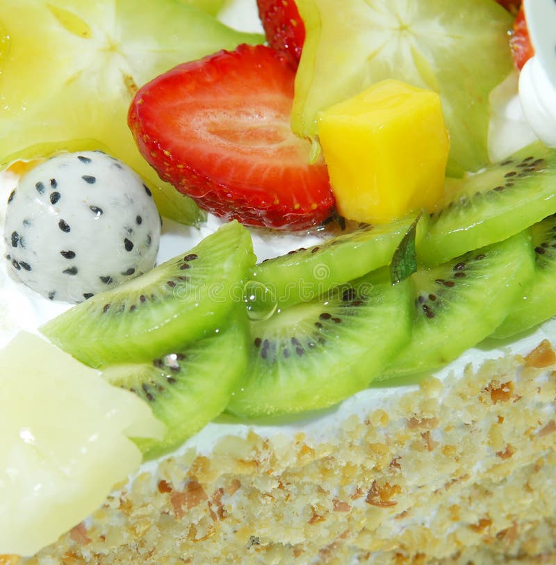 Appetizing fruit pie stock photo. Image of meal, diet - 10520984