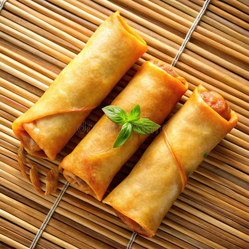 Popular Filipino Spring Roll Stock Illustrations – 13 Popular Filipino ...