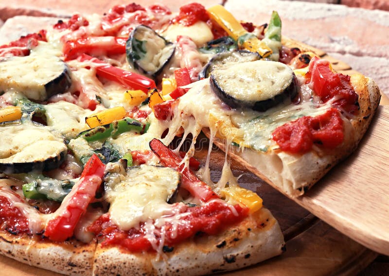 Serving pizza stock photo. Image of food, dinner, dish - 2575014