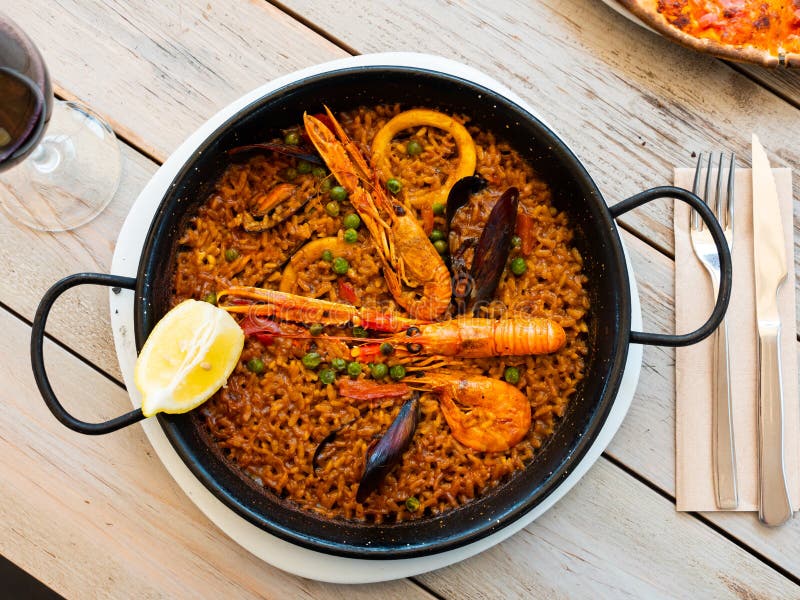 Appetizing Seafood Platter. Stock Photo - Image of appetizing, cooking ...