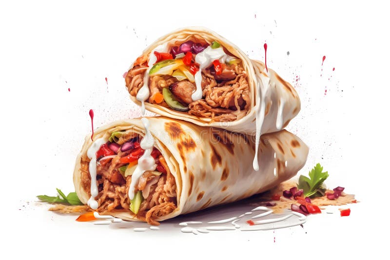 Shawarma Art Stock Illustrations – 840 Shawarma Art Stock Illustrations ...