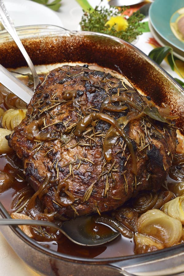 Appetizing and Tasty Roast Pig Stock Image - Image of cuisine, food ...