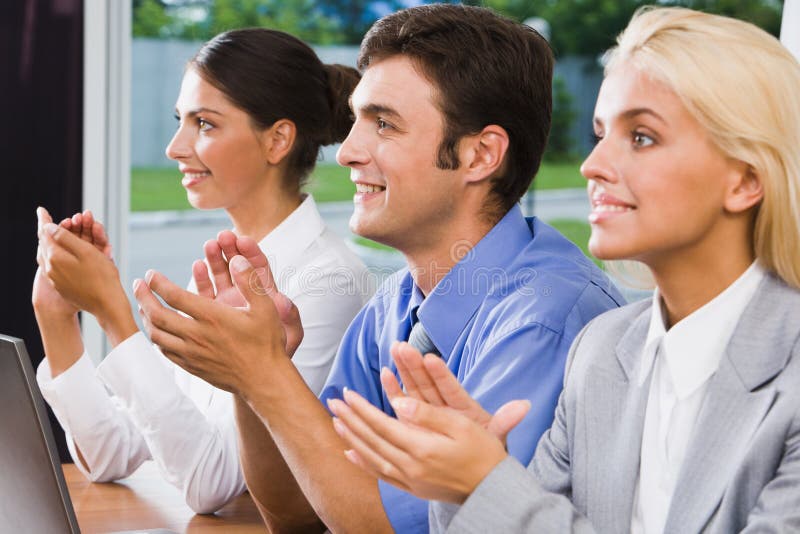 Applause stock image. Image of ravishment, result, reputation - 2437415