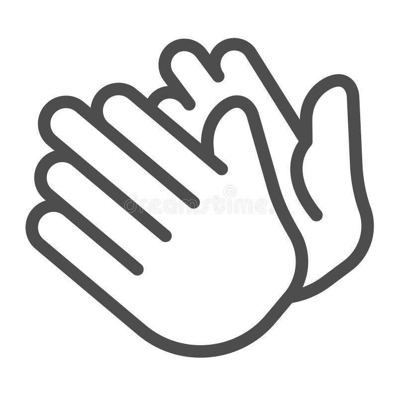 Hand Claps Stock Illustrations – 127 Hand Claps Stock Illustrations ...