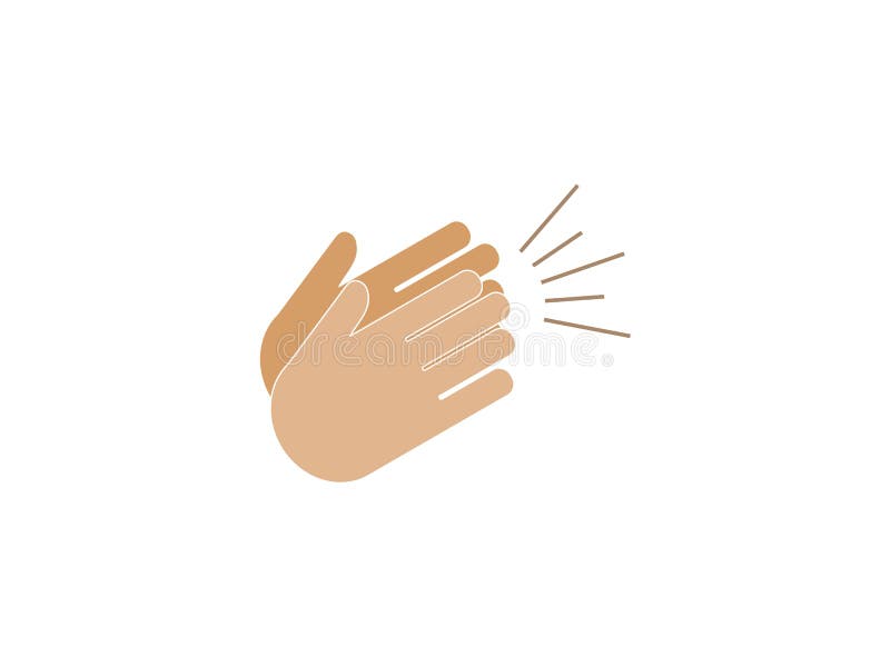 Applause, Clap Hands, Ovation Icon. Vector Illustration, Flat Design ...