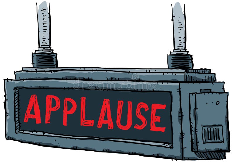 Applause Sign stock illustration. Illustration of cartoon - 23271788