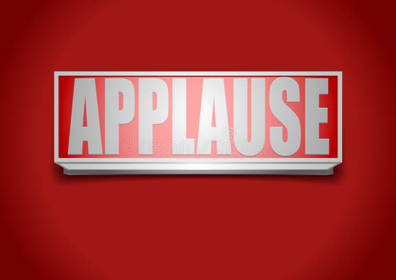 Applause Sign Stock Illustrations – 3,581 Applause Sign Stock ...