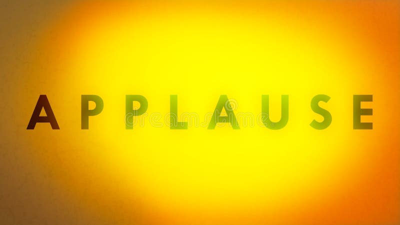 Text Applause Stock Illustrations – 431 Text Applause Stock ...