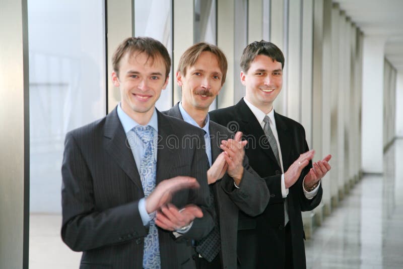 Applausi fotografia stock. Immagine di attività, uomini - 2290820